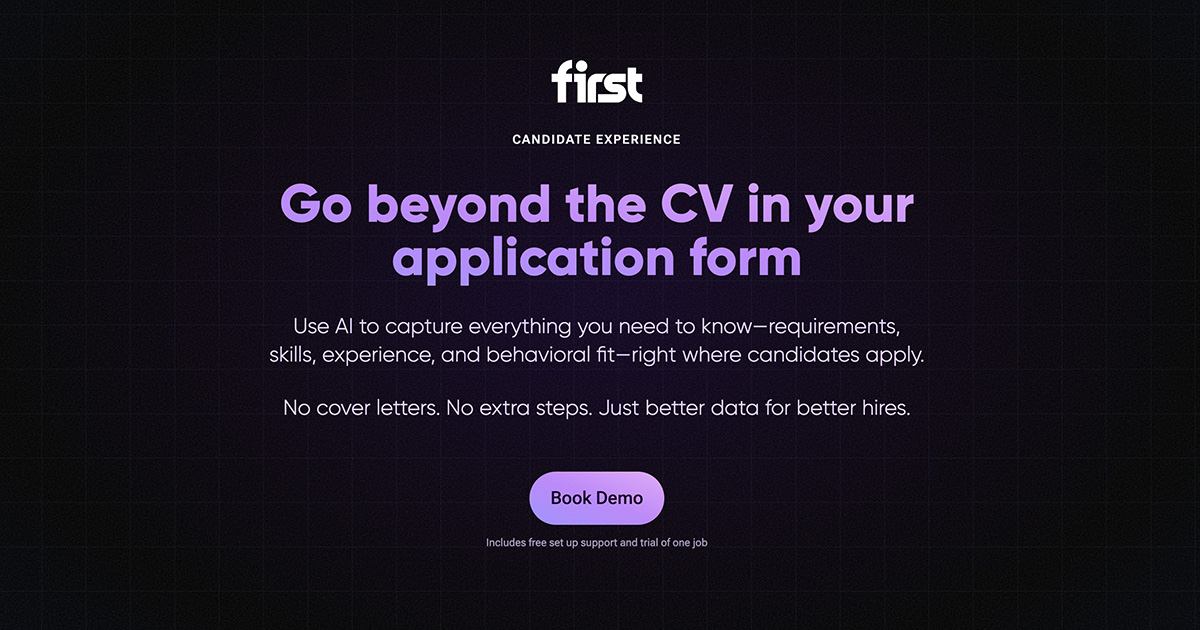 Candidate Experience - Go Beyond the CV | First